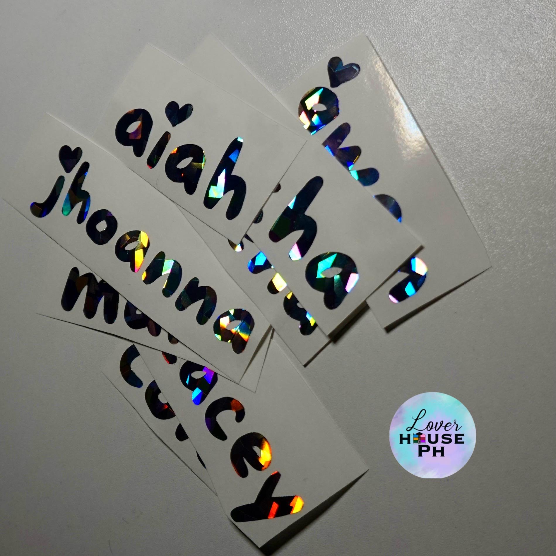 BINI Vinyl Decals (BINIL) | @bini_ph #BINI | Pantropiko | Salamin ...