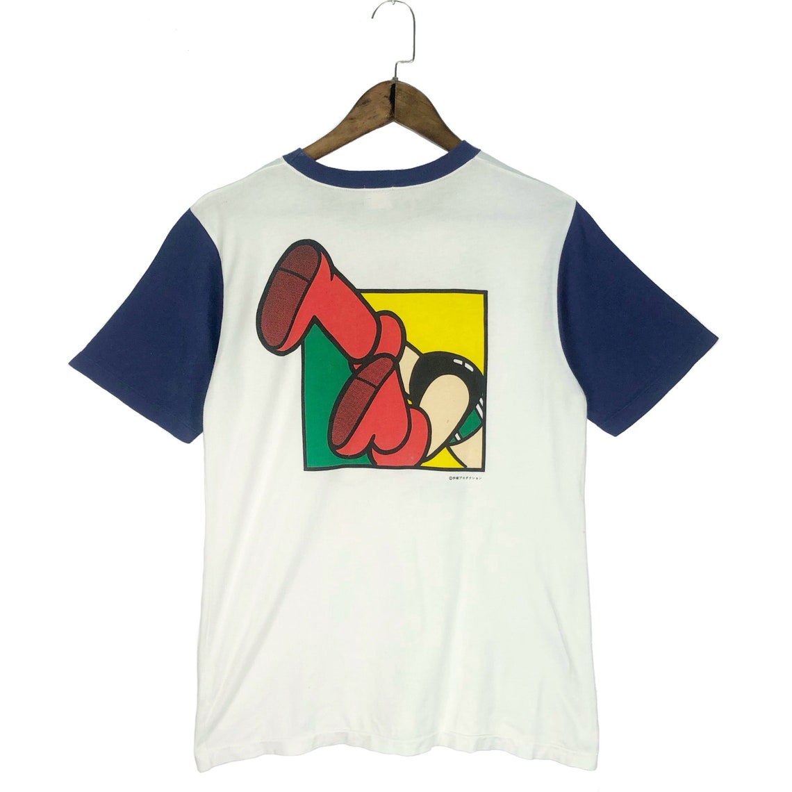 True Vintage 80s Mighty Atom Astro Boy T Shirt Raglan Osamu Tezuka ...