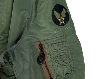Vintage Phantom Tokyo US Air Force Type MA1 Heavyweight Vintage Phantom Tokyo US Air Force Type MA1 Heavyweight