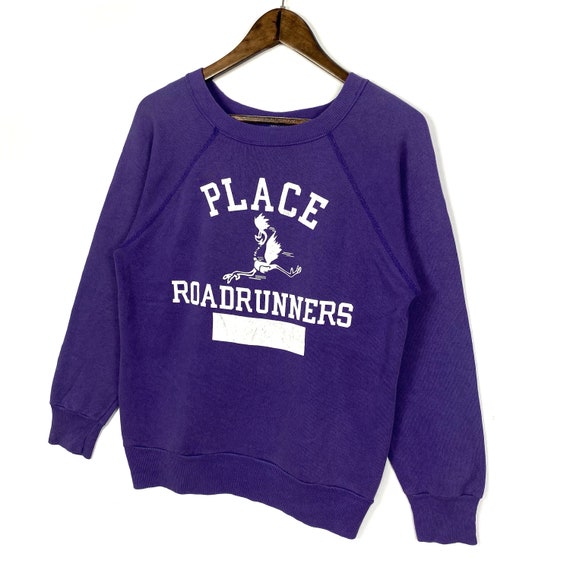 Vintage 80s Road Runner Looney Tunes Sweatshirt Crewn… - Gem