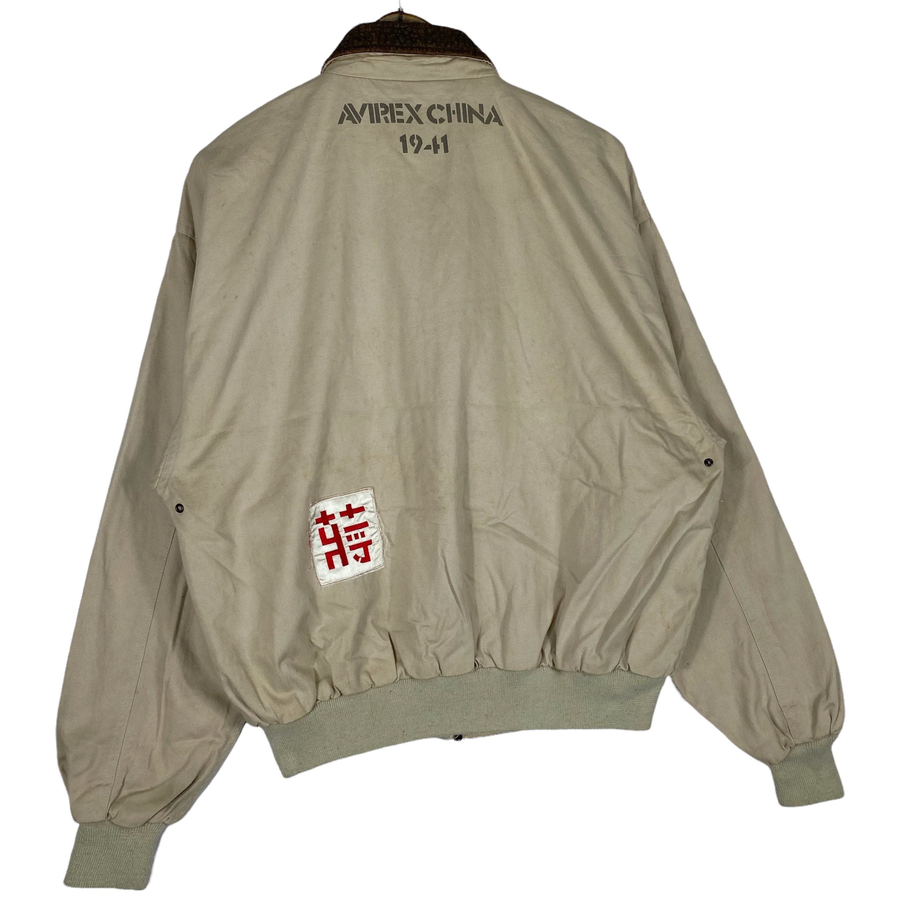 Vintage 1990 Avirex Type-a2 Air Force Bomber Jacket Made in Vintage 1990 Avirex Type-a2 Air Force Bomber Jacket Made in