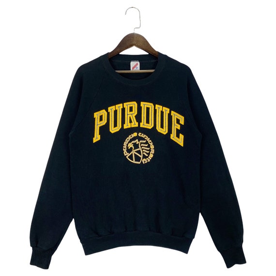 Vintage 80s Purdue University Boilermakers Sweatshirt Crewneck - Etsy