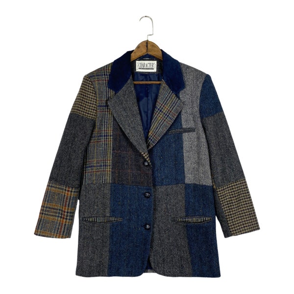 Tweed Patchwork - Etsy UK