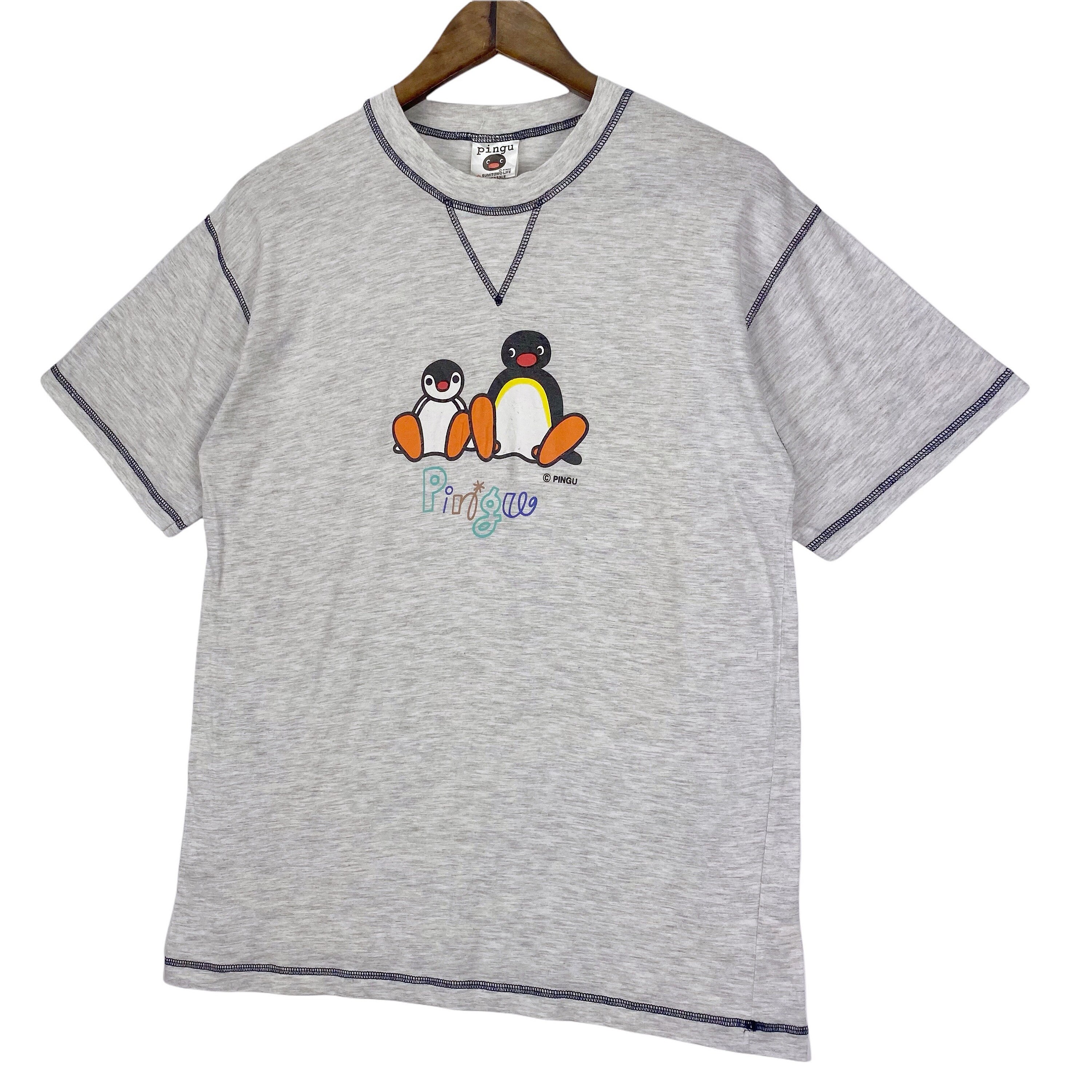 Vintage 80s Pingu Penguin Promo T Shirt Crewneck Not for Sale Sumitomo ...