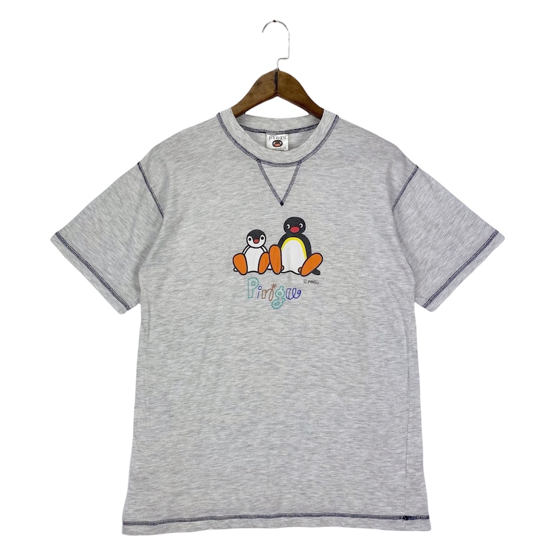 Vintage 80s Pingu Penguin Promo T Shirt Crewneck Not for Sale Sumitomo ...