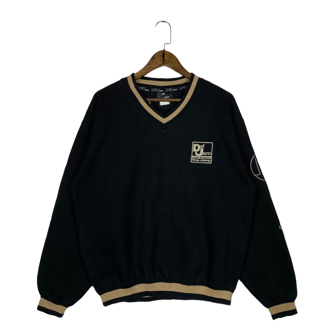 Vintage 10th Year Anniversary Def Jam Records Sweatshirt Black ...