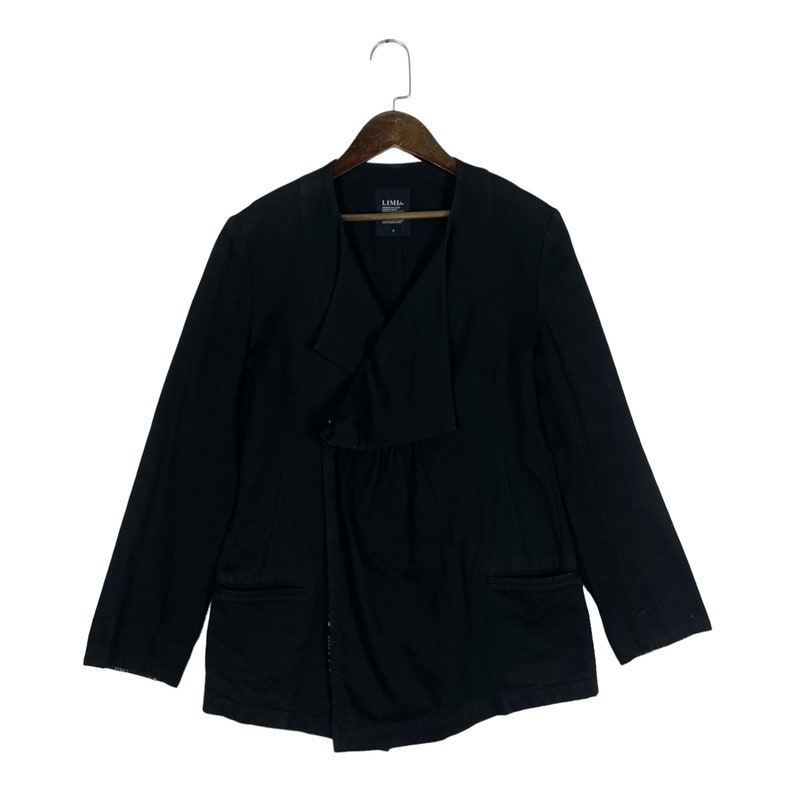 Vintage Limi Feu Yohji Yamamoto Jacket Black Womens Made in Japan Size ...