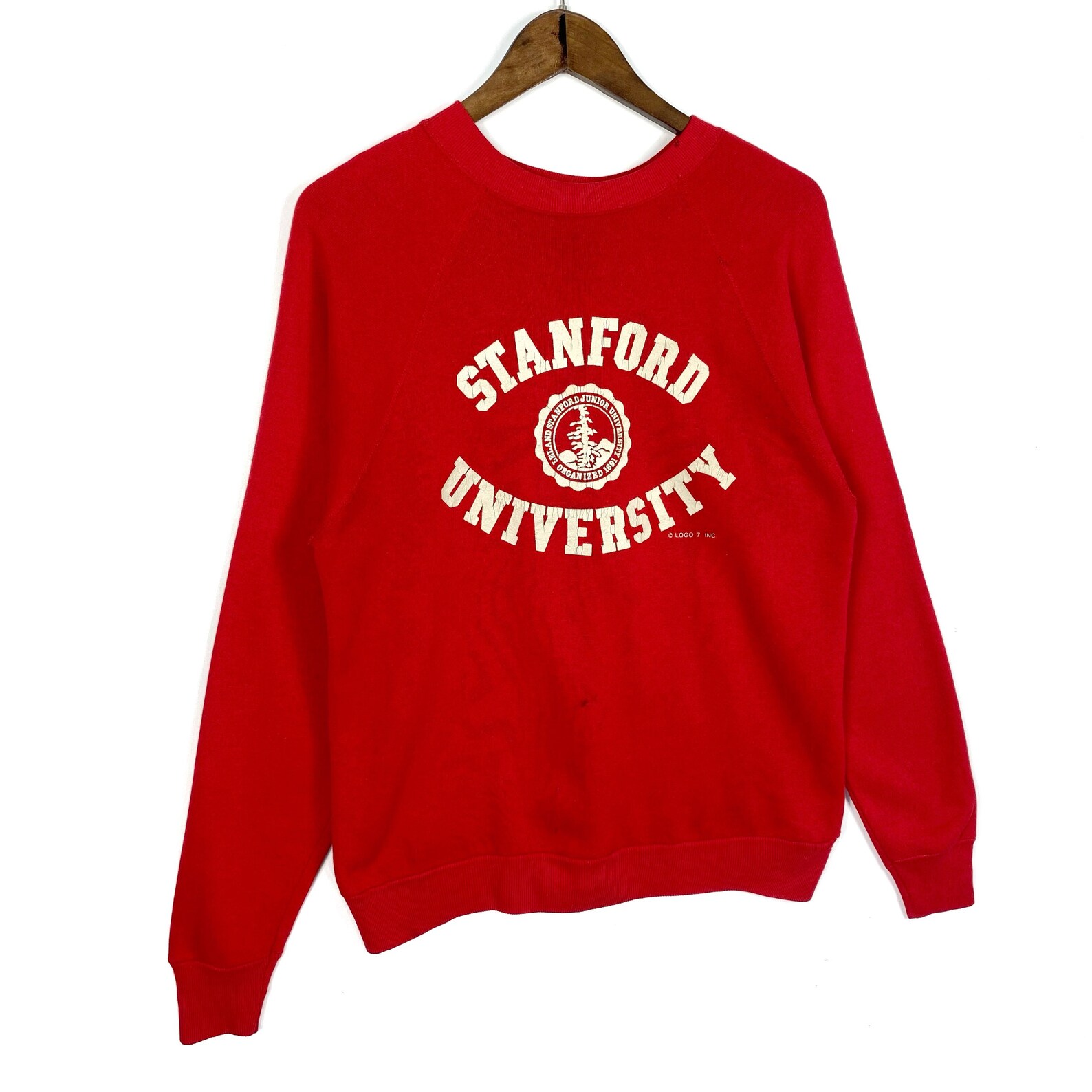 Vintage 80s Stanford University Crewneck Sweatshirt Logo 7 | Etsy