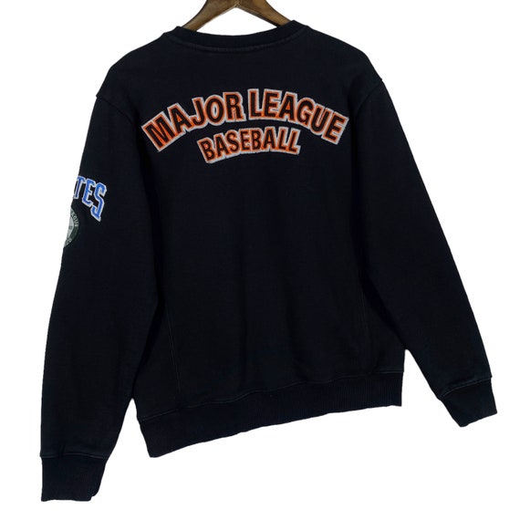 Vintage Major Label Basketball Logos Patches Crewneck… - Gem