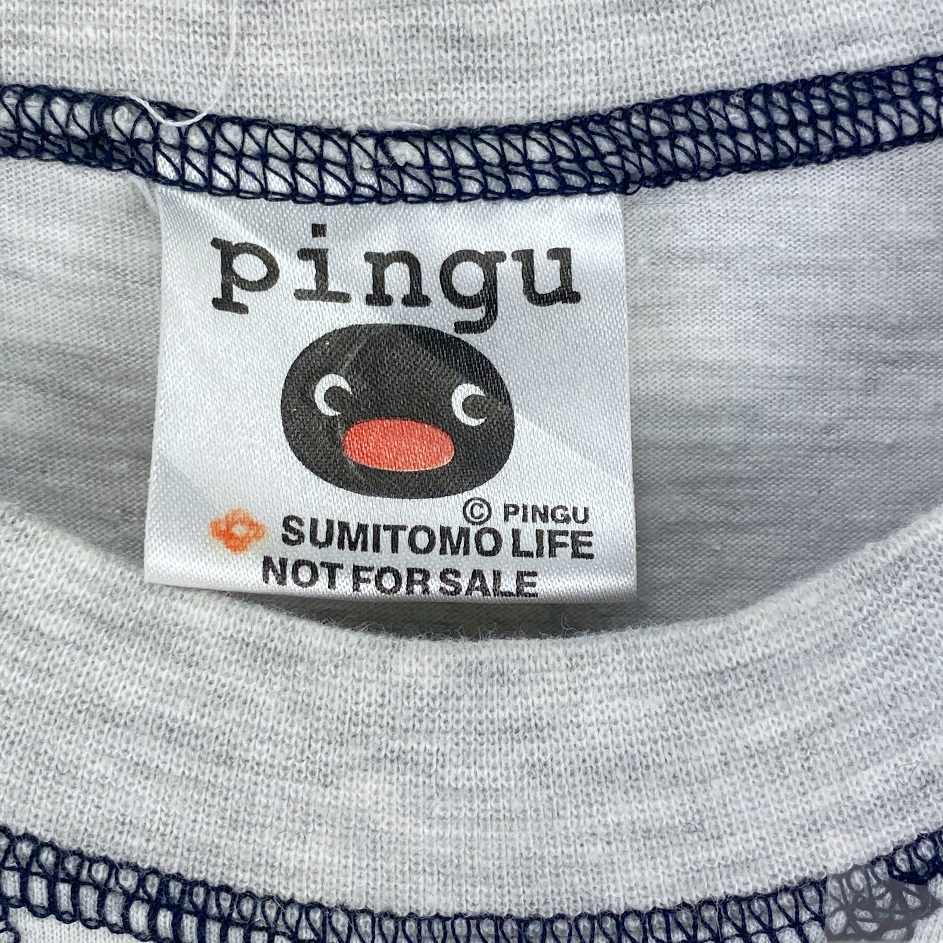 Vintage 80s Pingu Penguin Promo T Shirt Crewneck Not for Sale Sumitomo ...
