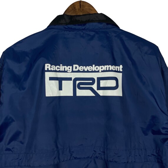 Vintage JDM Toyota Racing Development Jacket Blue Ful… - Gem