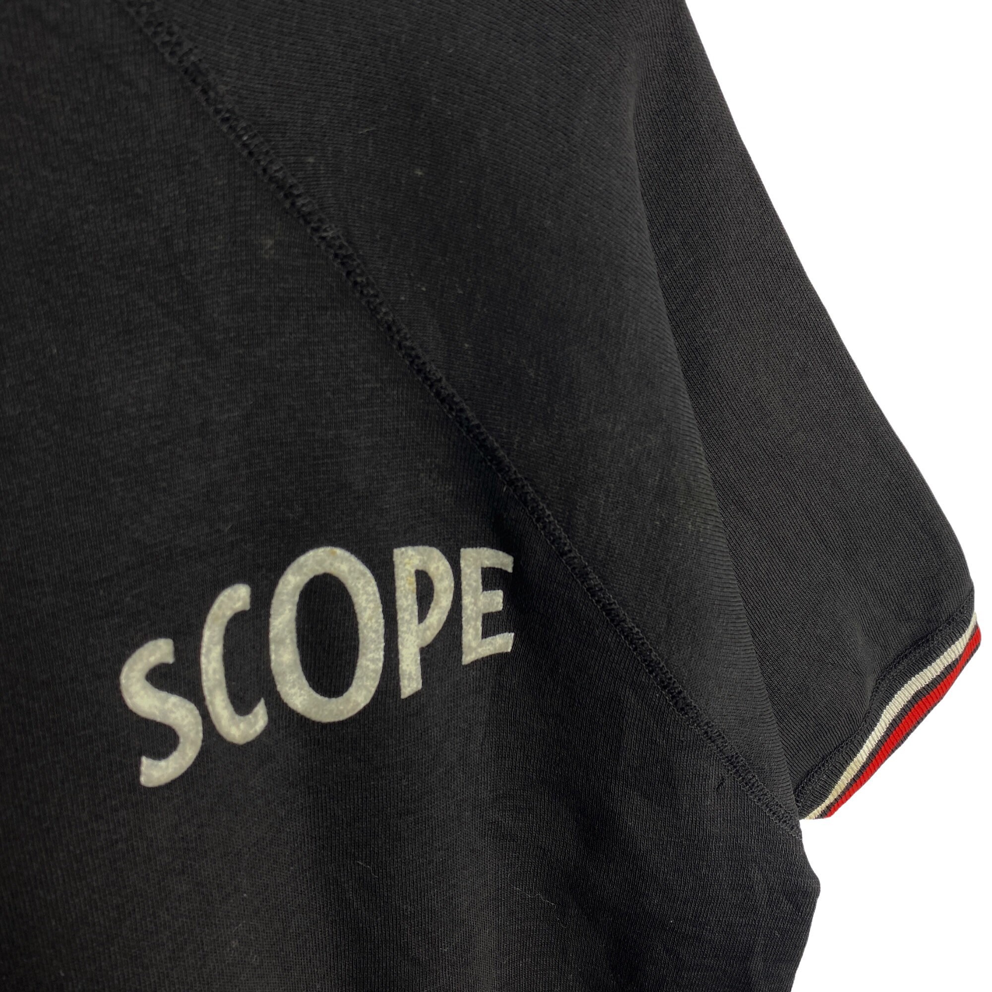 Vintage 60s Champion Running Man Scope Short Sleeve Sweatshirt Ringer ...