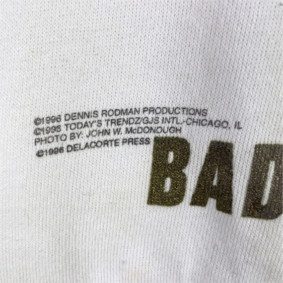 Sick Vintage!! 1996 Iconic Dennis Rodman Bad As I Wan… - Gem