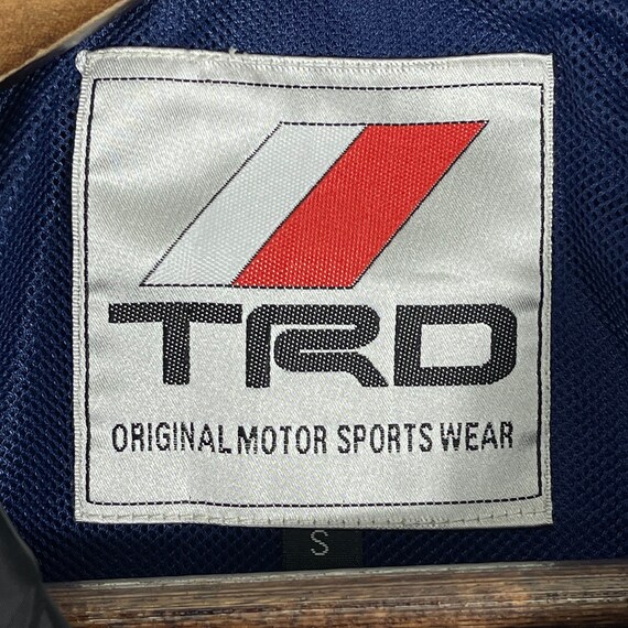 Vintage JDM Toyota Racing Development Jacket Blue Ful… - Gem