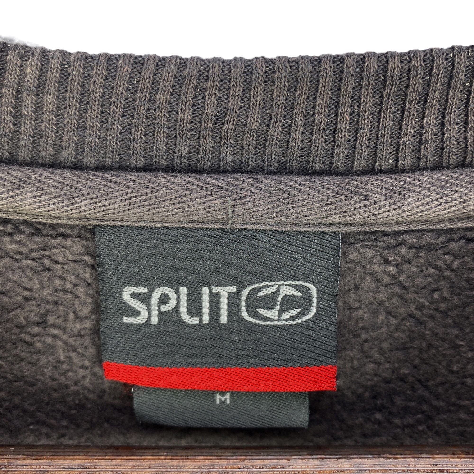 Vintage Split Skateboard Sweatshirt Crewneck Spellout Big Logo Made in ...