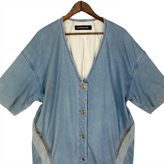 Rare!! Issey Miyake Mercibeaucoup Indigo Dye Long Jac… - Gem