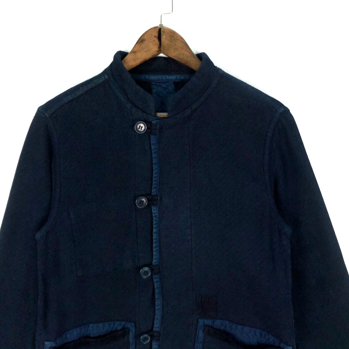 Vintage Blue Blue Japan Pure Indigo Chore Jacket Sashiko - Etsy