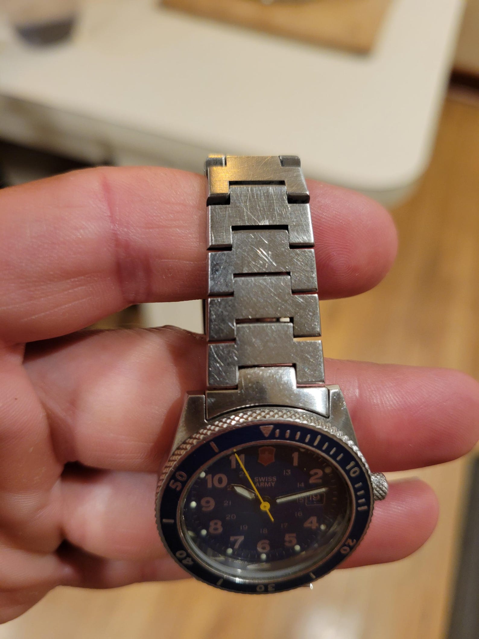 Victorinox Swiss Army Lancer 100 Blue Dial Quartz 32mm - Etsy