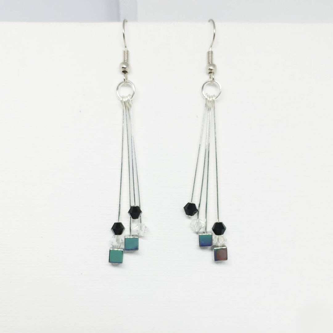 Dainty Dangle Simple Small Dress-up Earrings, Jewelry, Earrings, Dangle ...