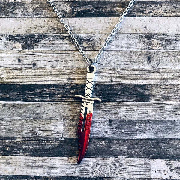 Knife Necklace - Etsy