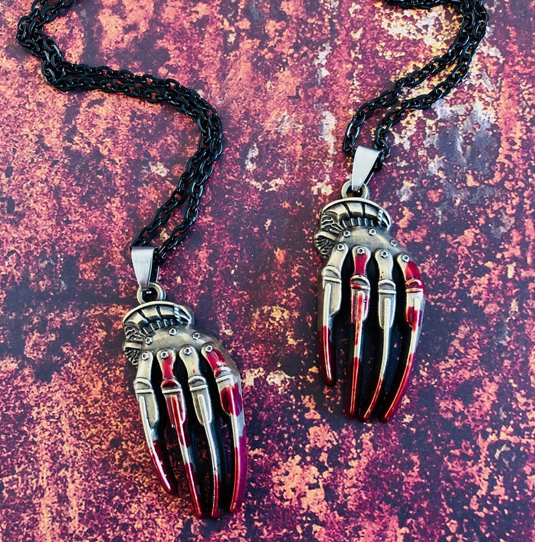 Horror Movie Necklace Pendants, Best Friend Gift, BFF Necklaces for Two ...