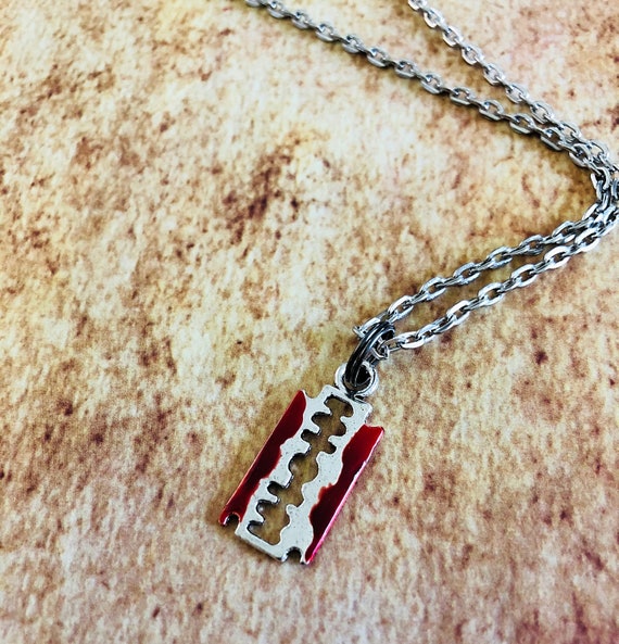 Razor Blade Necklace Hot Topic