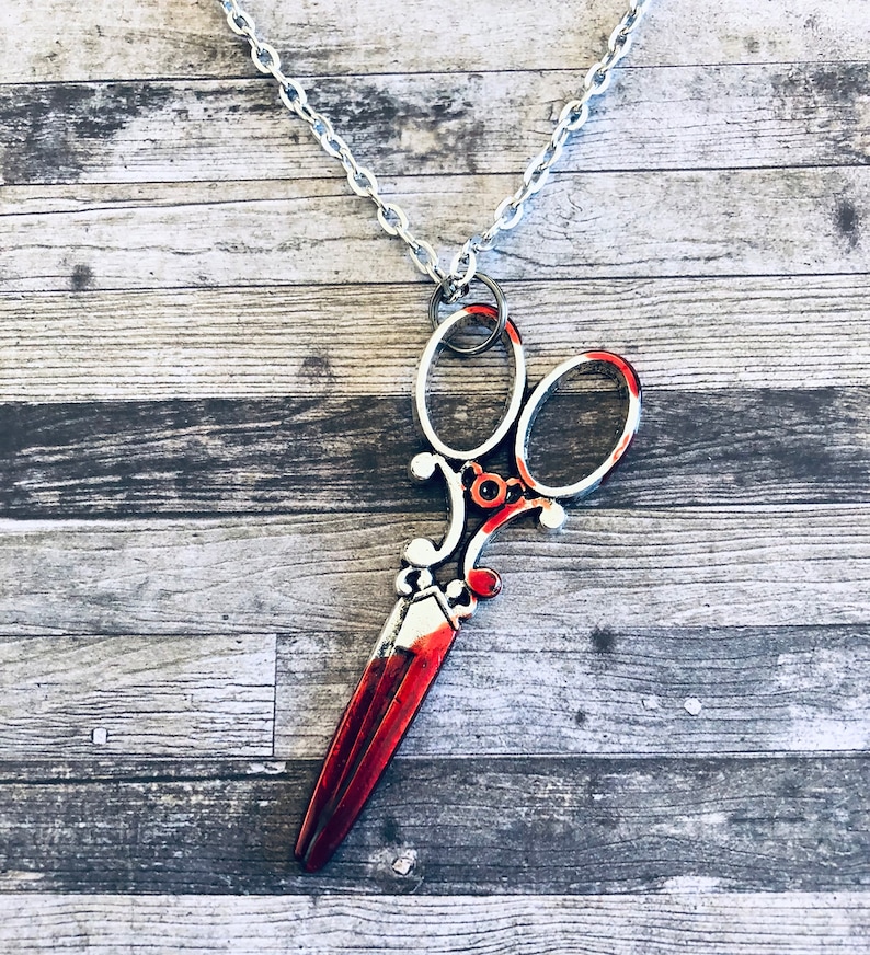 Best Friends Necklace BFF Knife and Scissor Necklaces for - Etsy