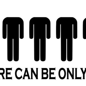 Highlander: There Can Be Only One Toyota Free Shipping - Etsy