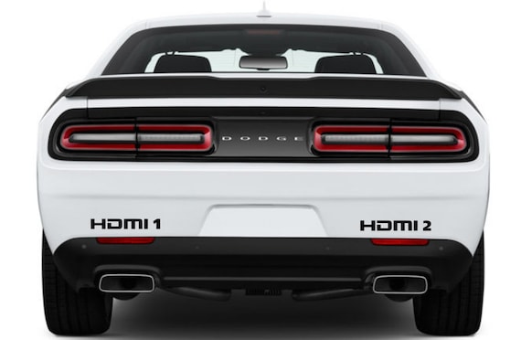 When You See It HDMI Inputs on Your Ride - Etsy