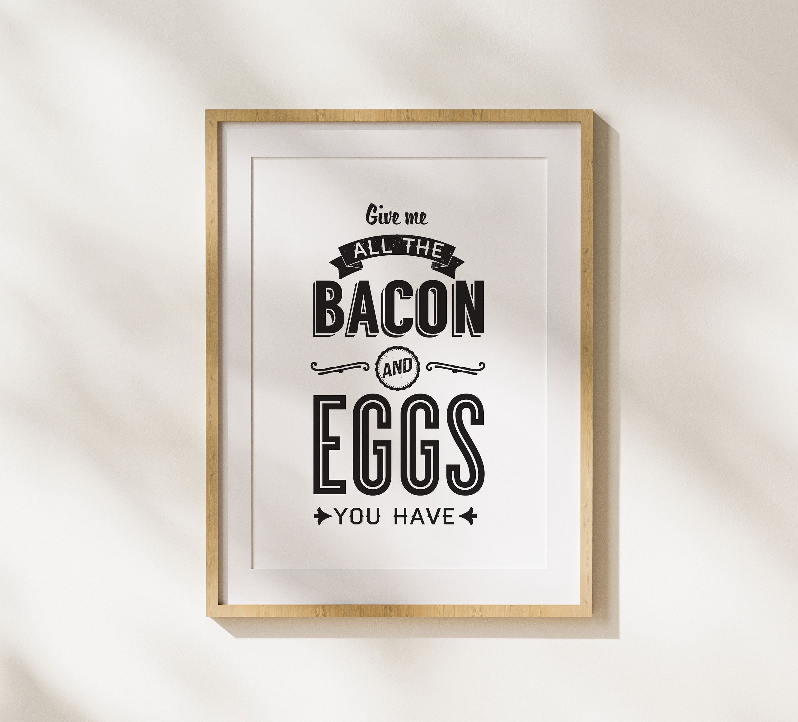 Ron Swanson Breakfast Woman Poster