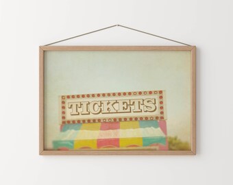 Carnival Ride Ticket - Etsy