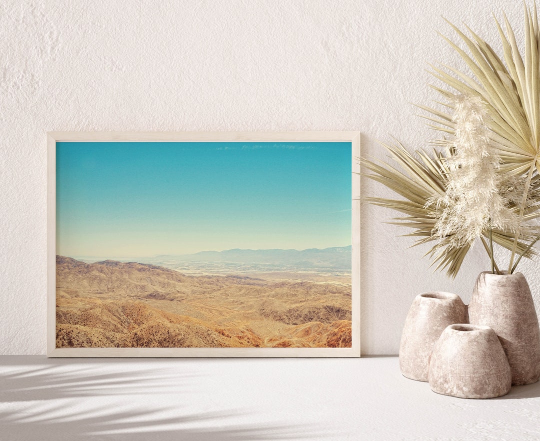 Joshua Tree Landscape Printable, Joshua Tree Decor, Boho Home Wall ...