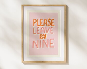 Please Leave Room - Etsy