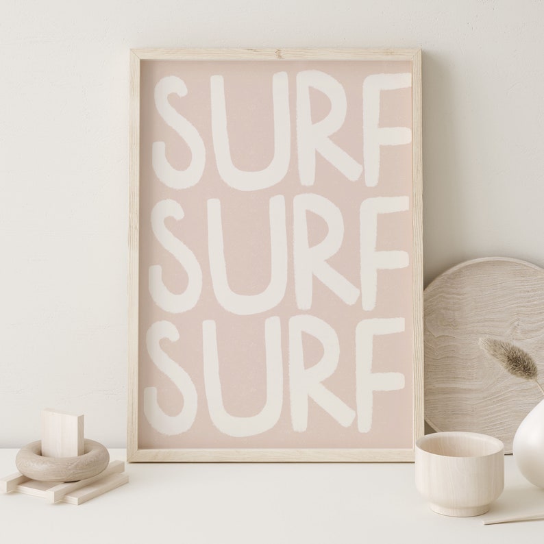 Set of 7 Boho Beach Prints Boho Gallery Wall Prints Surf - Etsy