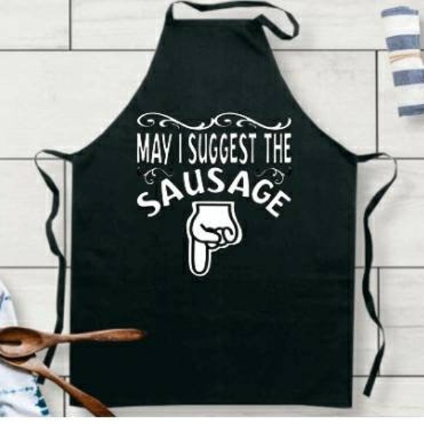 Funny Sausage Apron - Etsy