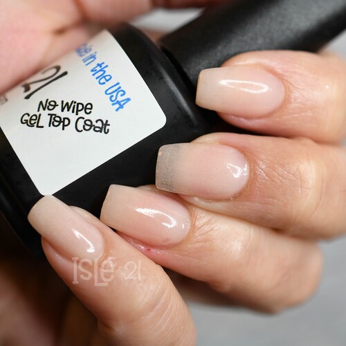 Matte Gel Top Coat Great for Dip Powder Matte Top Coat Gel - Etsy