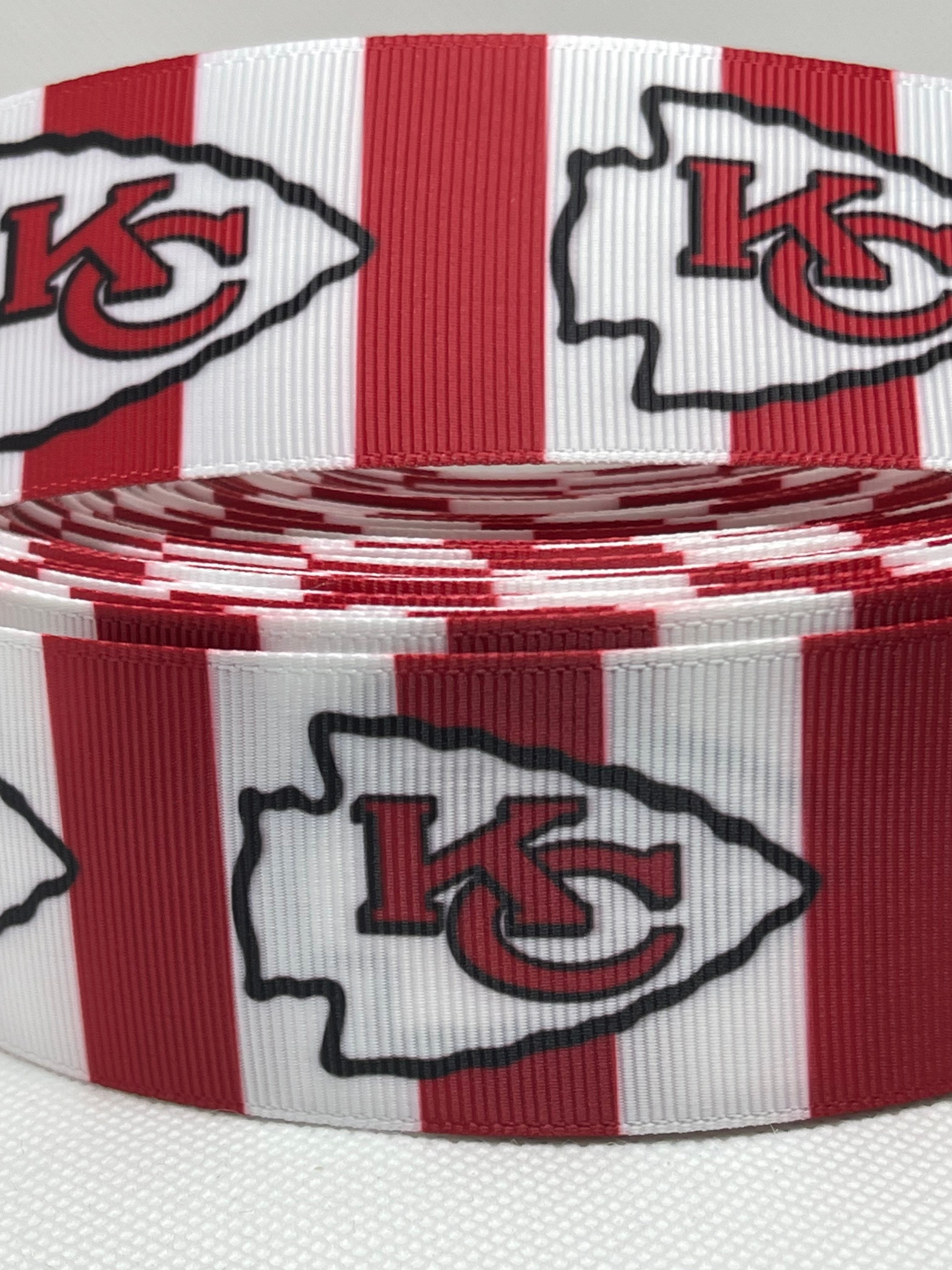 Kansas City Chiefs Inspired Grosgrain Ribbon And/or - Etsy