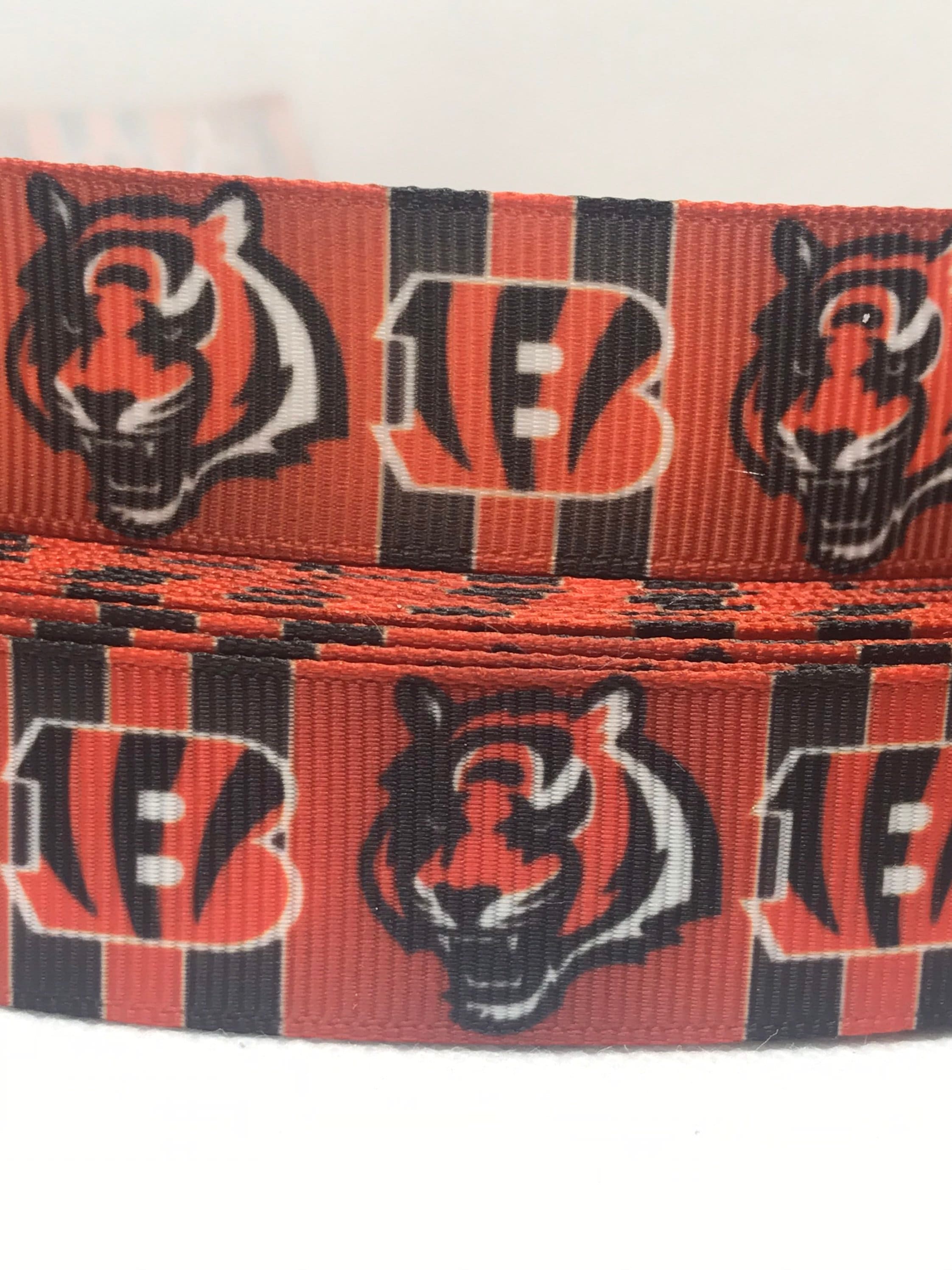 Cincinnati Bengals Inspired Grosgrain Ribbon And/or - Etsy