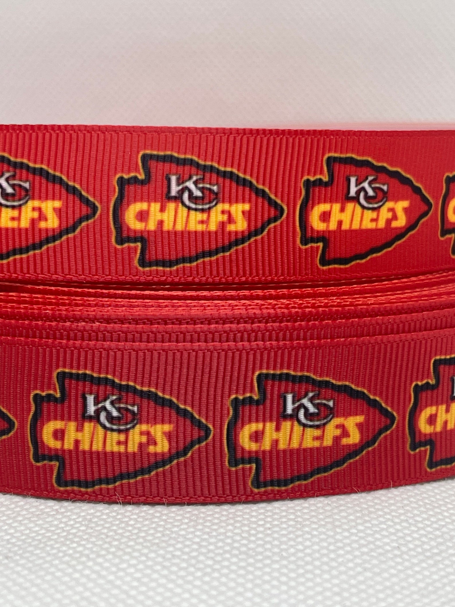 Kansas City Chiefs Inspired Grosgrain Ribbon And/or Coordinating 1 ...