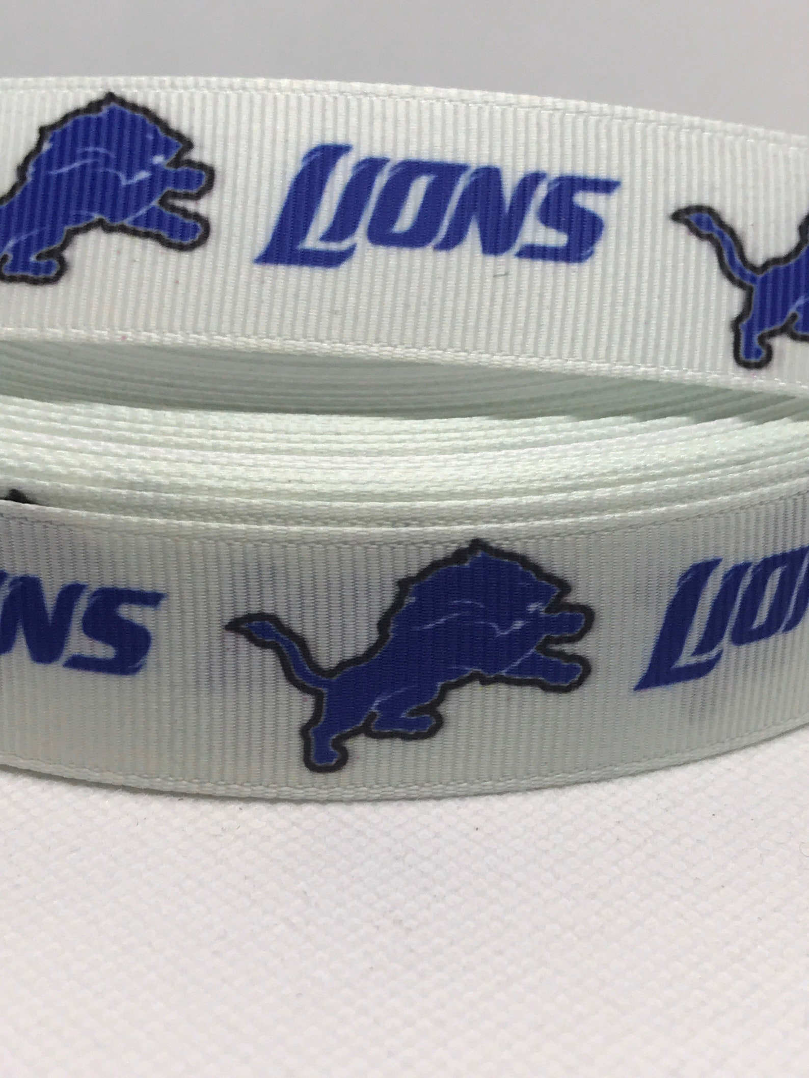 DETROIT LIONS inspired grosgrain ribbon and/or coordinating | Etsy