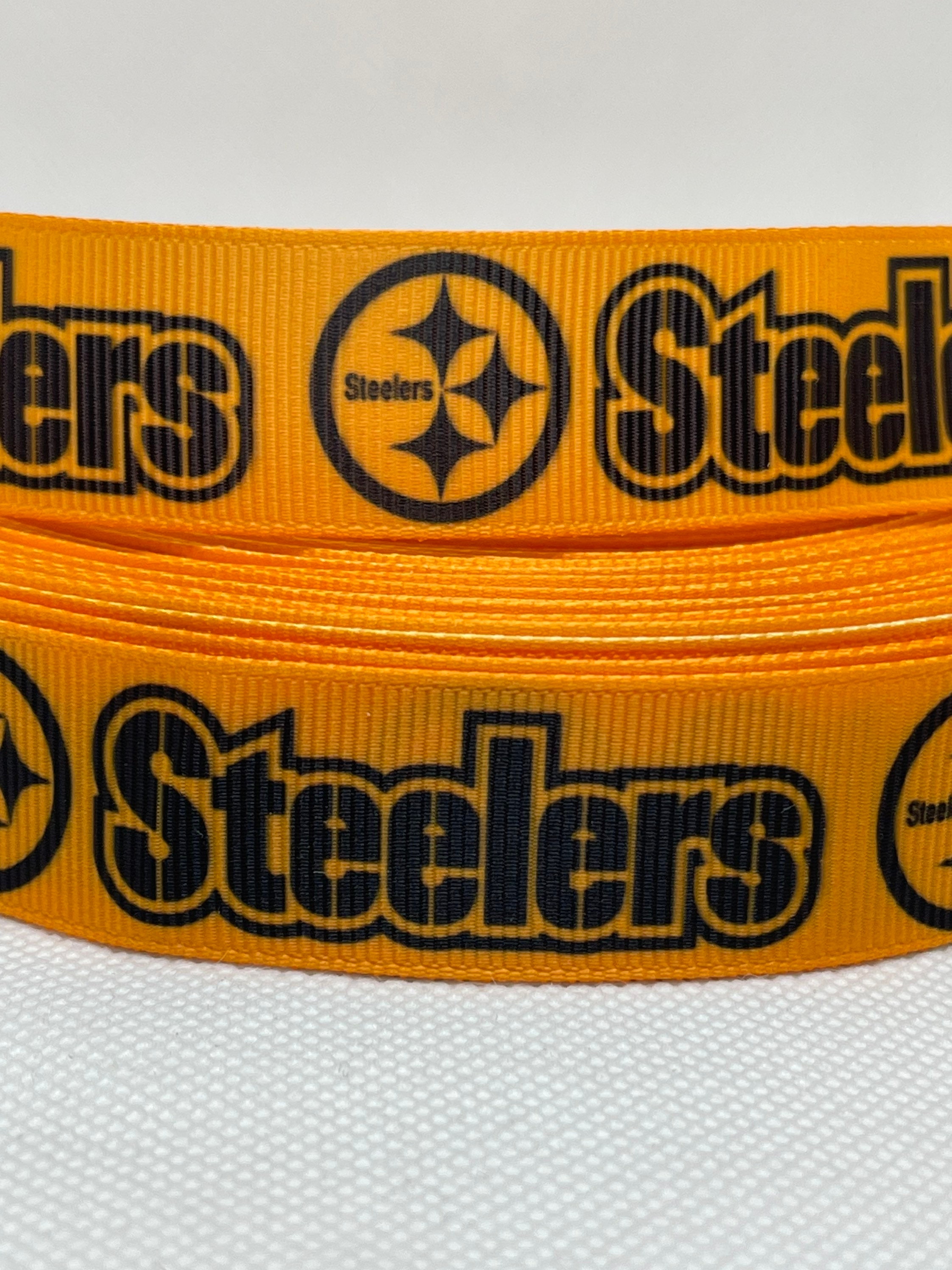 Pittsburgh Steelers Inspired Grosgrain Ribbon And/or - Etsy