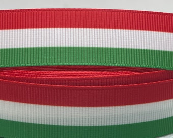 Red Green Ribbon - Etsy