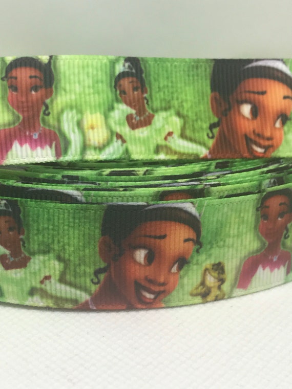 PRINCESS TIANA Inspired 7/8 Grosgrain Ribbon And/or - Etsy