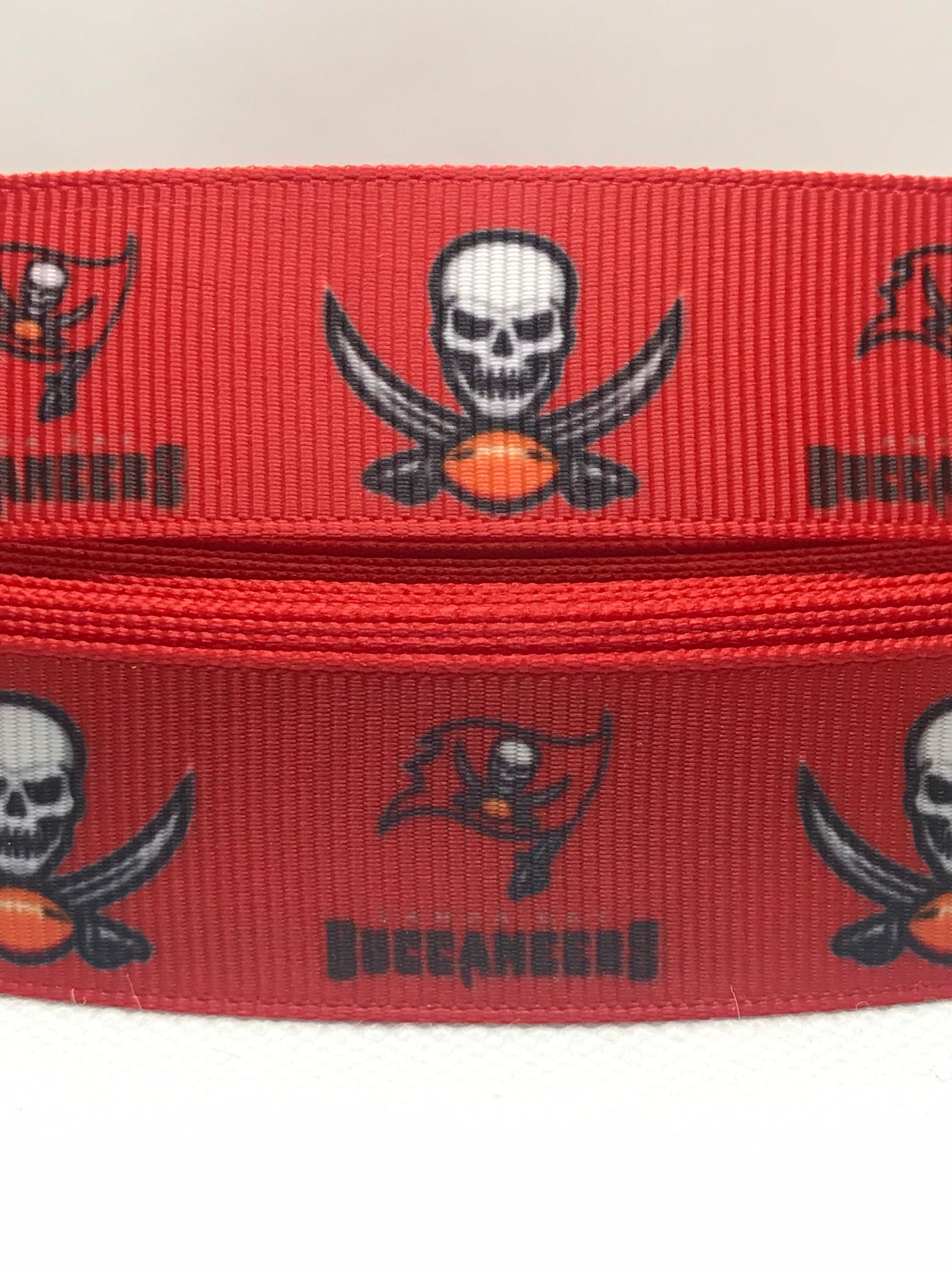 Tampa Bay Buccaneers Inspired Grosgrain Ribbon And/or Coordinating 1 ...