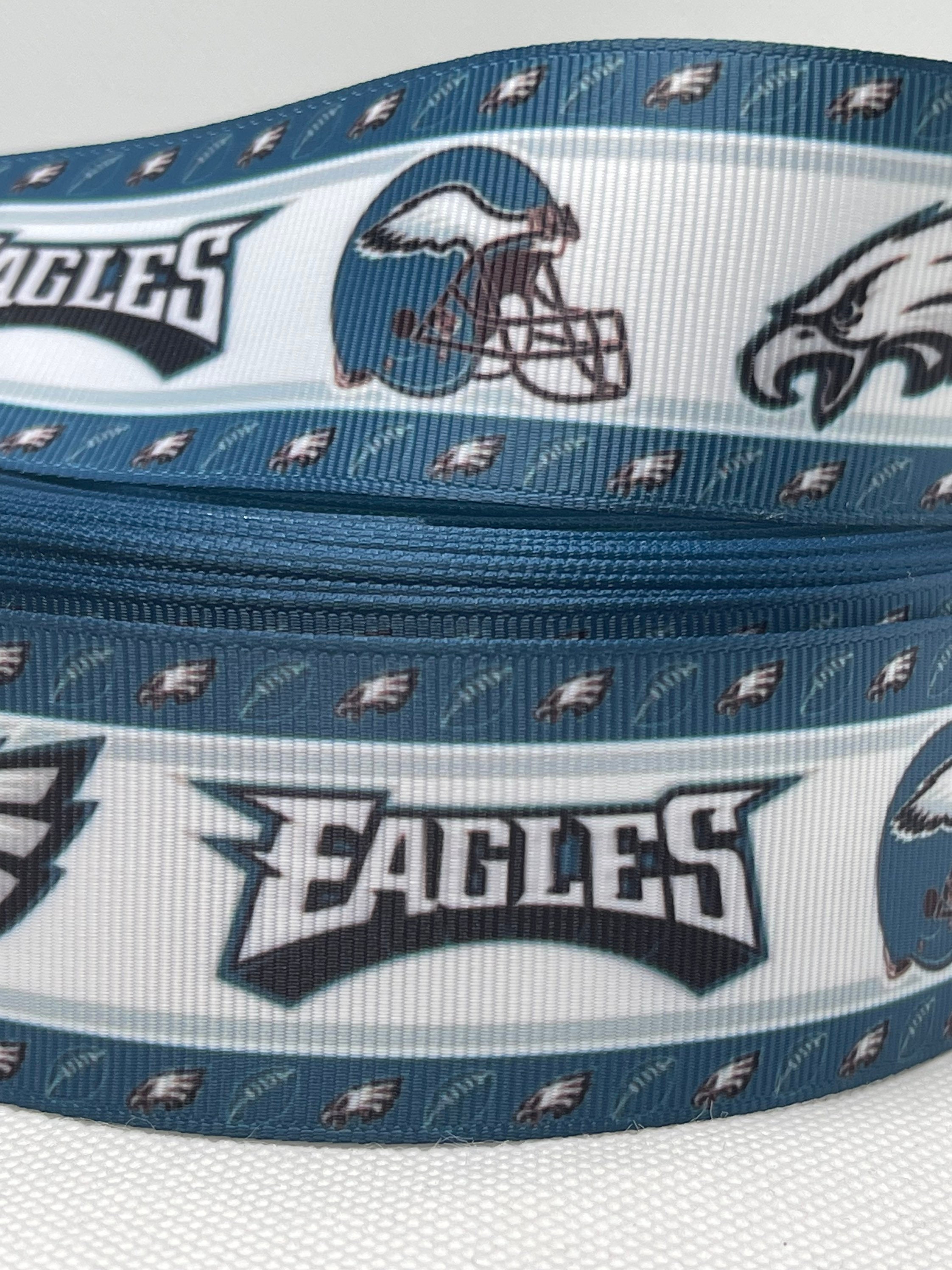PHILADELPHIA EAGLES Inspired Grosgrain Ribbon And/or - Etsy