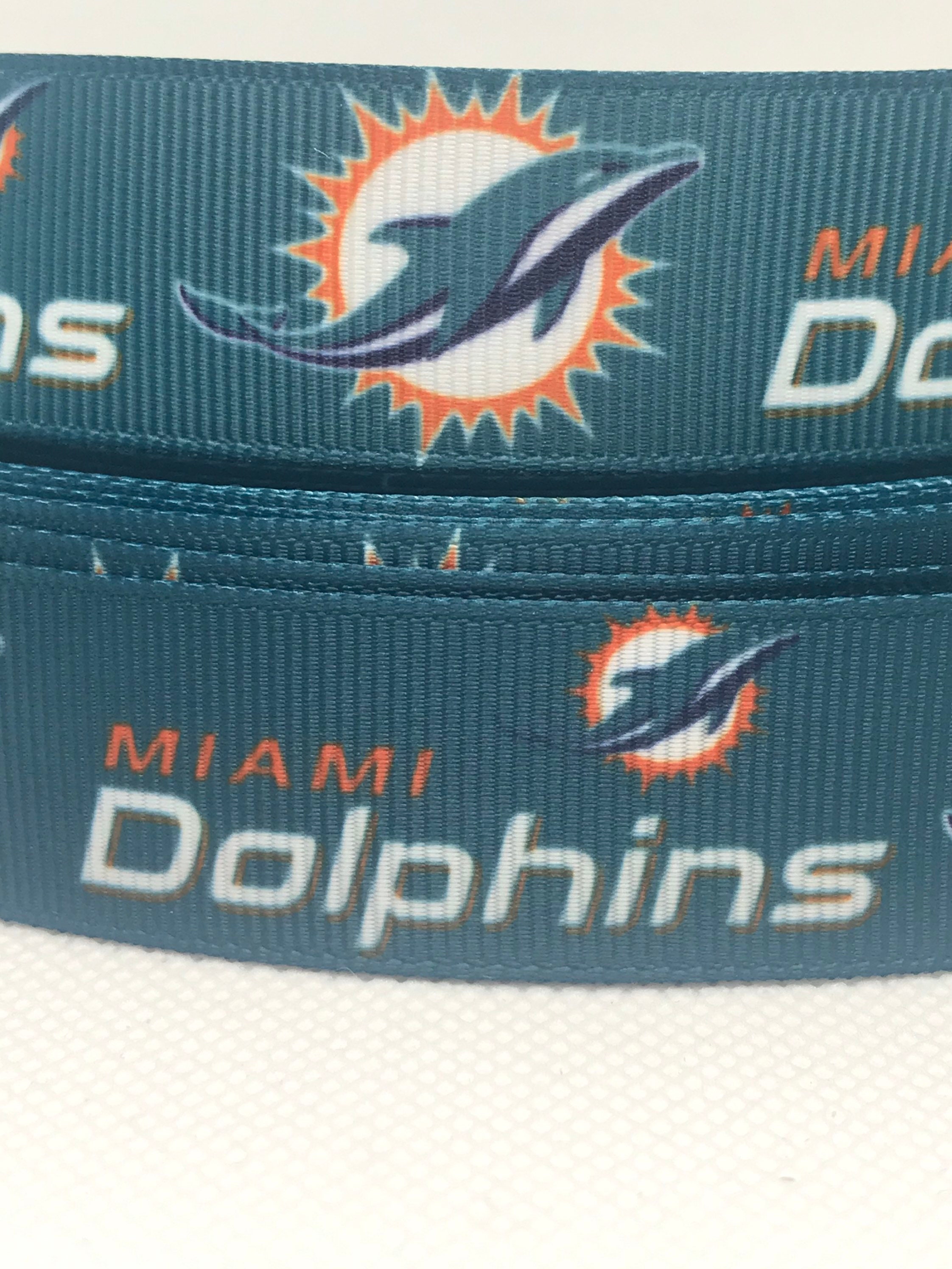 Miami Dolphins Inspired Grosgrain Ribbon And/or Coordinating 1 ...