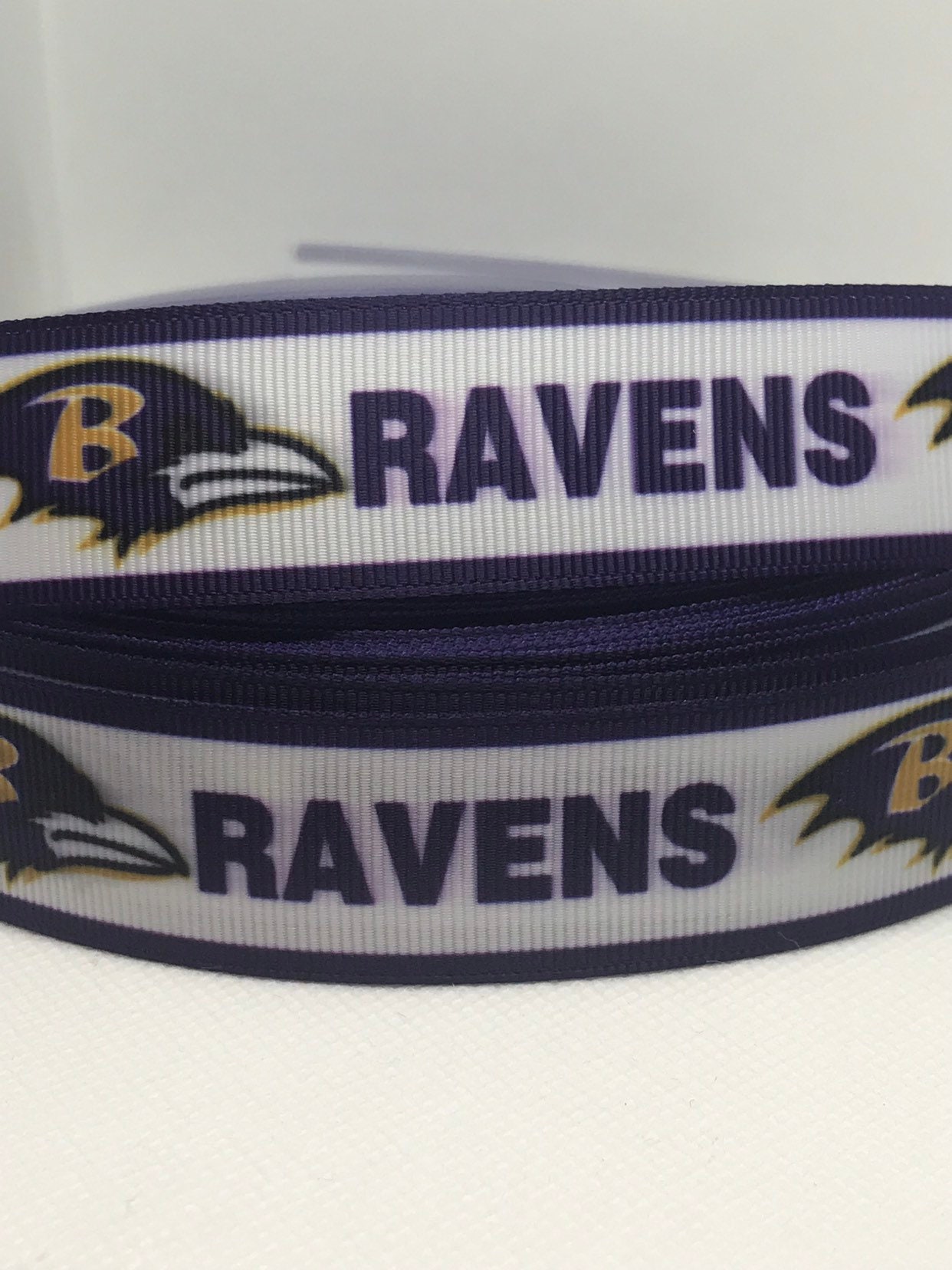 Baltimore Ravens Inspired Grosgrain Ribbon And/or Coordinating - Etsy