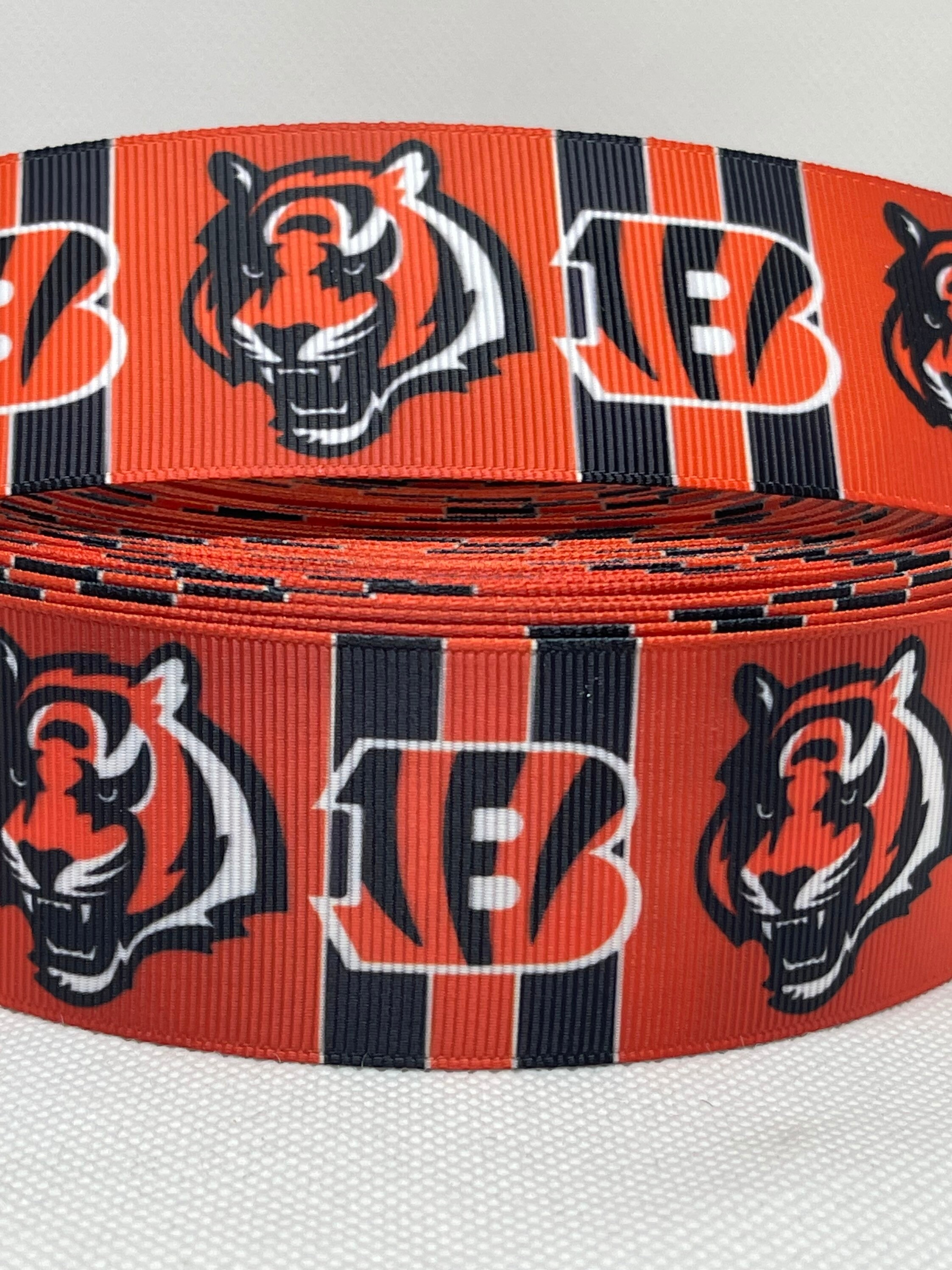 Cincinnati Bengals Inspired Grosgrain Ribbon And/or - Etsy