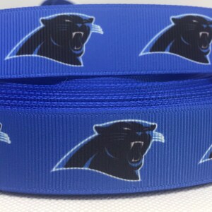 Carolina Panthers Inspired Grosgrain Ribbon And/or Coordinating 1 ...