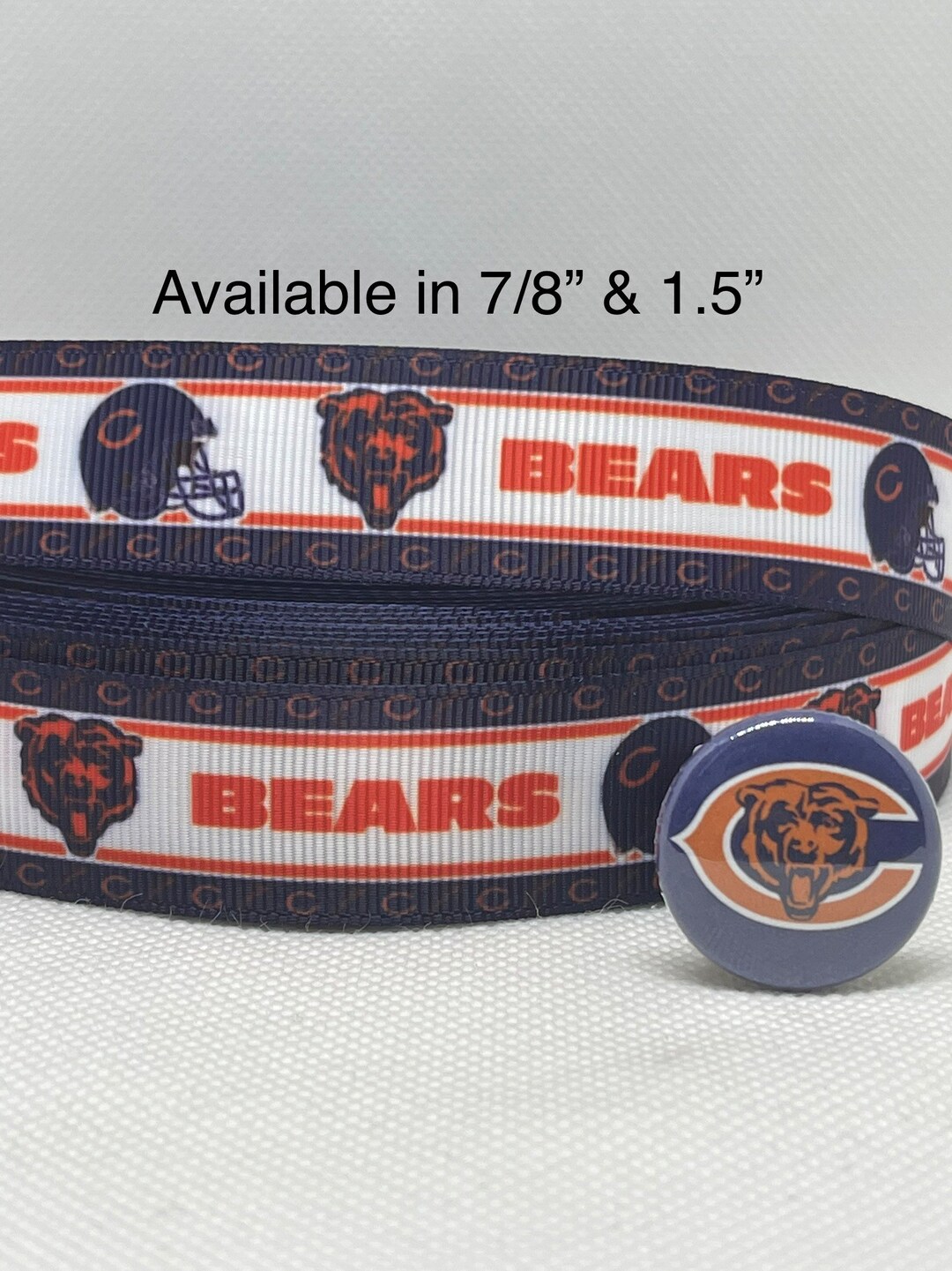 Chicago Bears Inspired Grosgrain Ribbon And/or Coordinating 1 ...